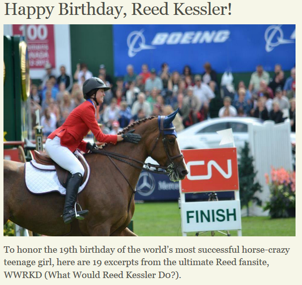 12 GIFs That Will Make You Fall in Love with Reed Kessler | HORSE NATION