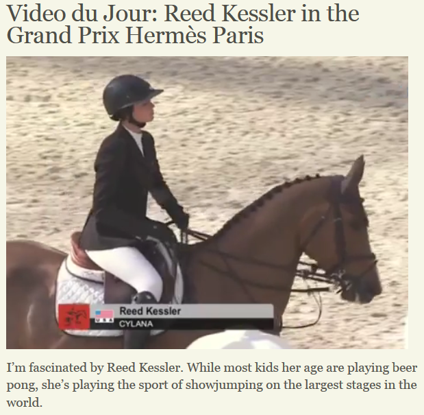 12 GIFs That Will Make You Fall in Love with Reed Kessler | HORSE NATION