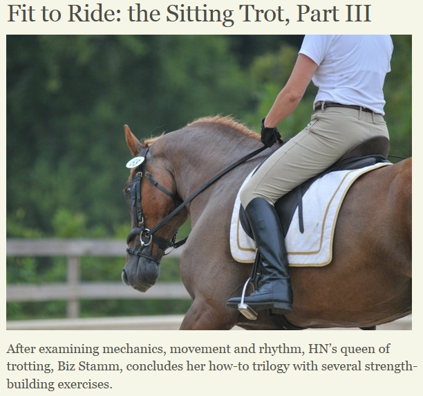 10 ‘Secrets’ to Sit the Trot | HORSE NATION