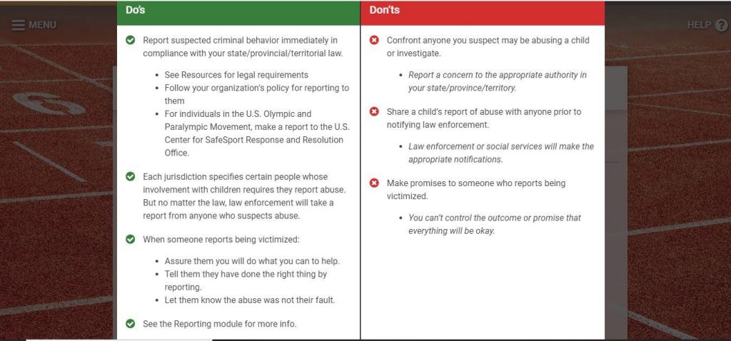 Opinion: I Took the SafeSport Training and Here’s What I Learned ...