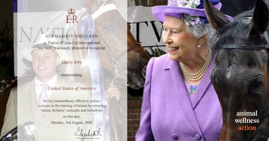 Her Majesty Queen Elizabeth, II Recognizes Horseman and Animal Advocate ...